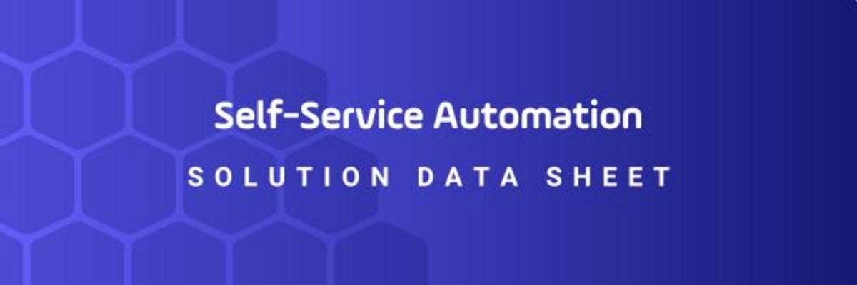 Self-Service Automation | Data Sheet