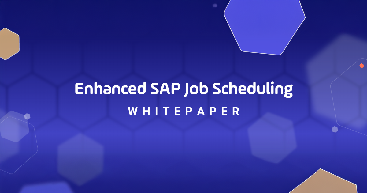 SAP Job Scheduling White Paper | Universal Automation Center