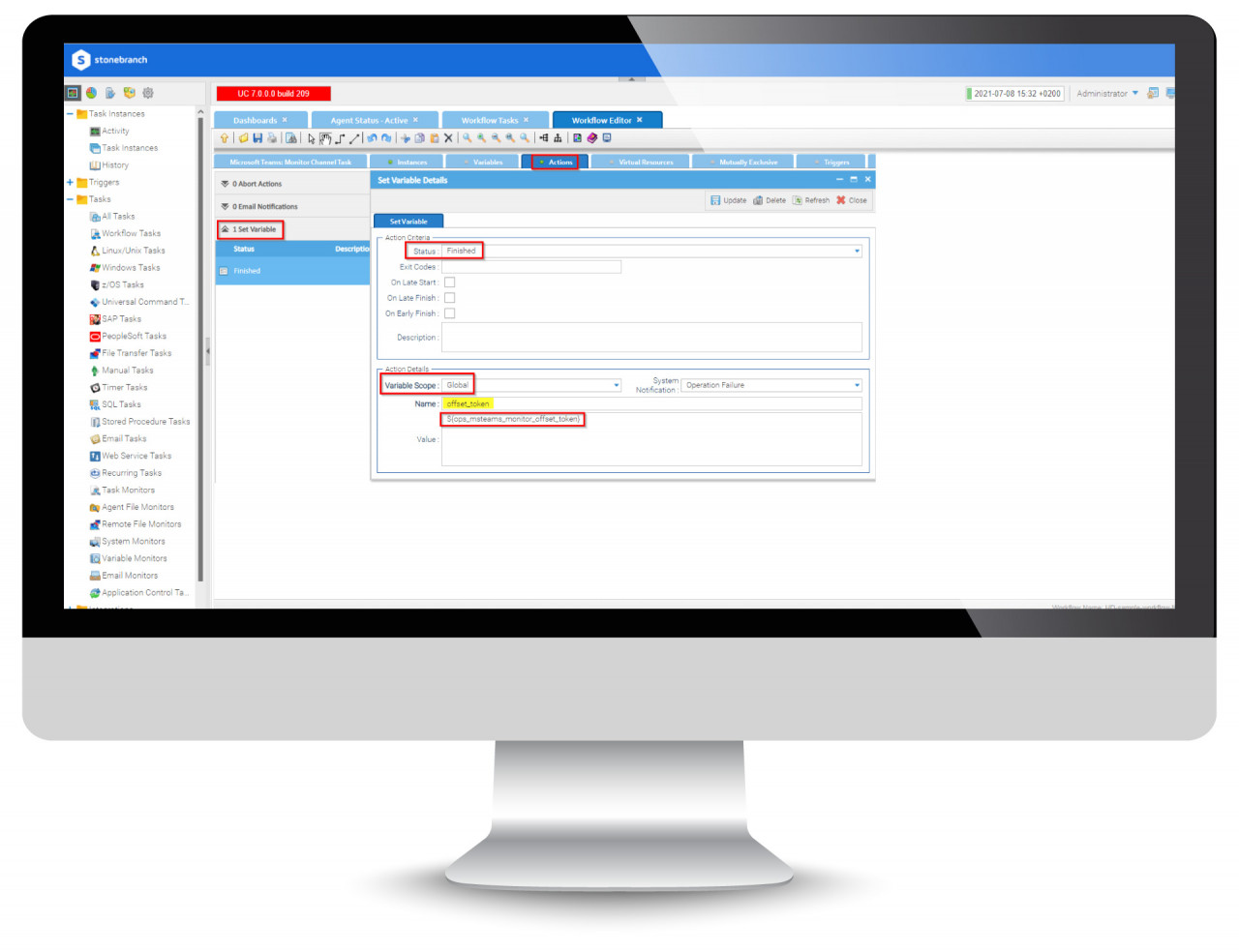Microsoft Teams: Monitor Channel