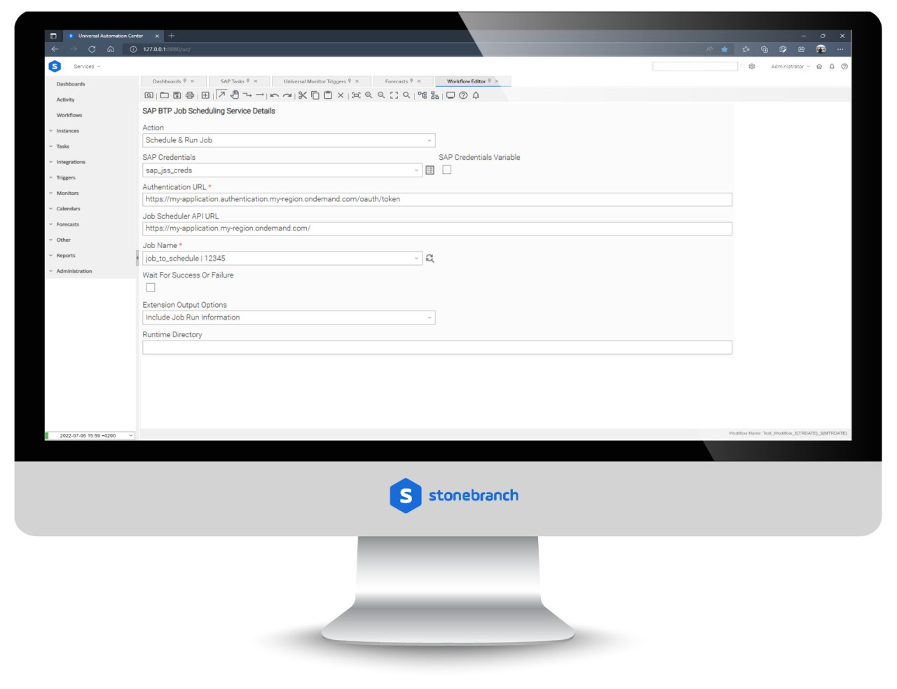 SAP: BTP Job Scheduling Service