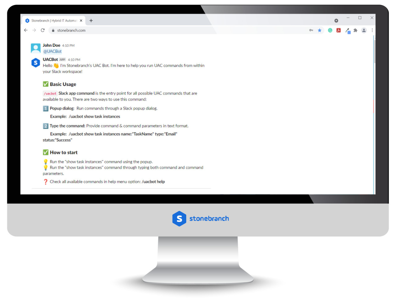 Slack Bot Integration