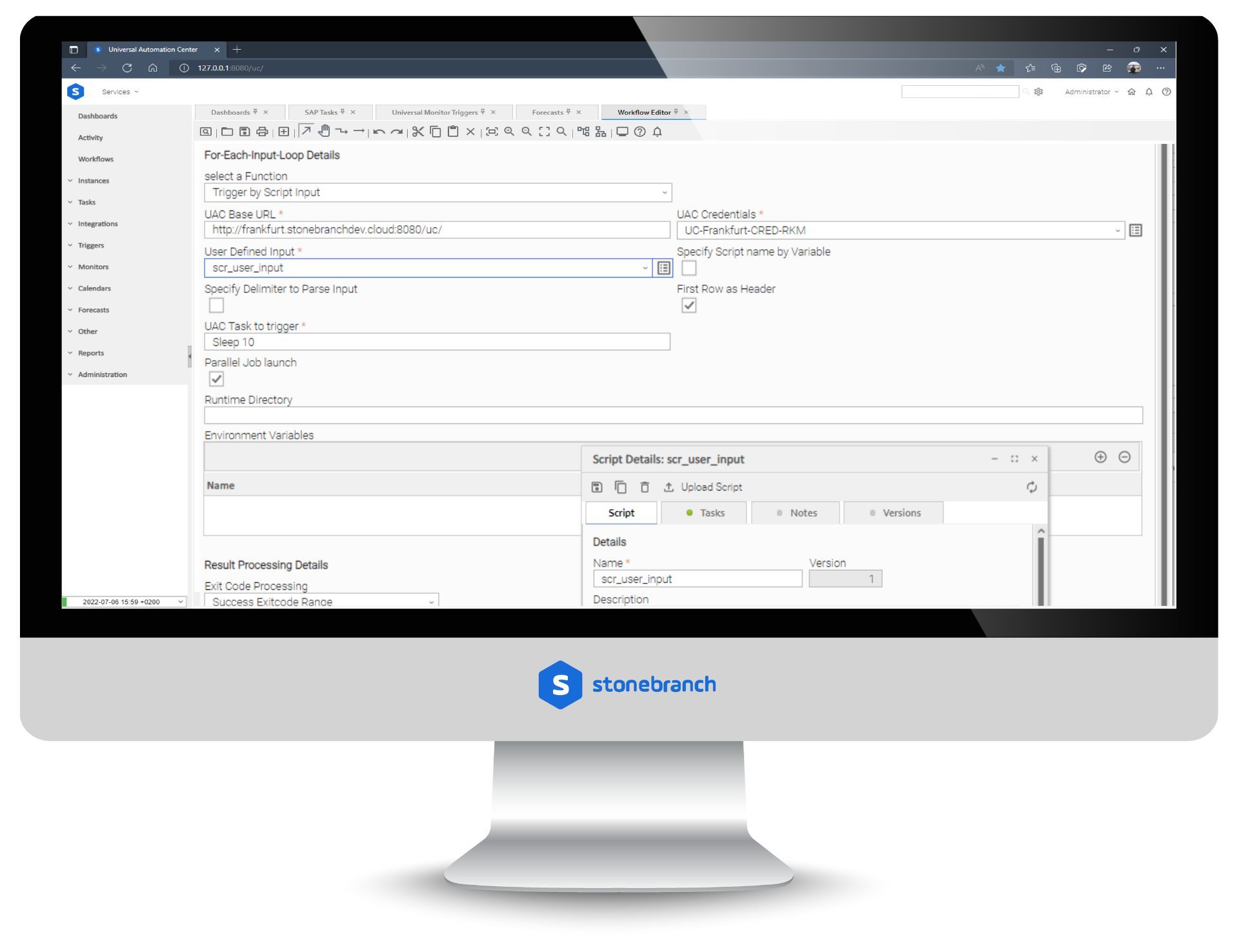UAC Utility: For-Each-Input loop